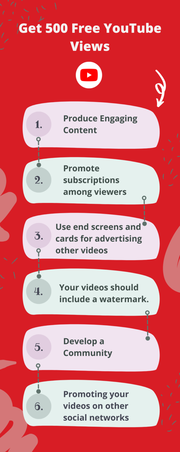 Get 500 Free YouTube Views